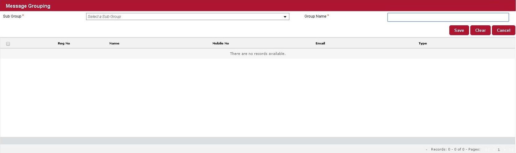 Create Message Grouping – The Community Apps